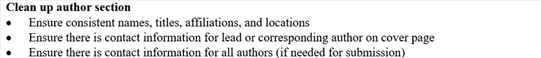 Authors Section - Bookworm Editing Services